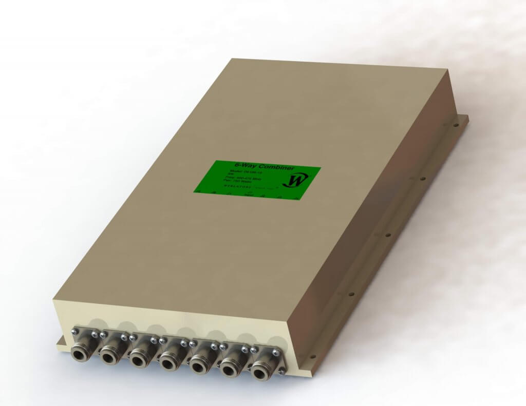 RF Combiner - Model D6196 - 6-Way Combiner/Divider